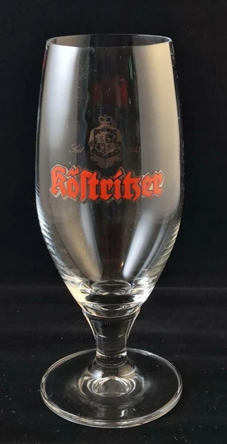 KÖSTRITZER BIERGLAS , roter Schriftzug, 0,3 l, Bier, Kneipe, Bistro, Neu EUR 5,99 - PicClick DE