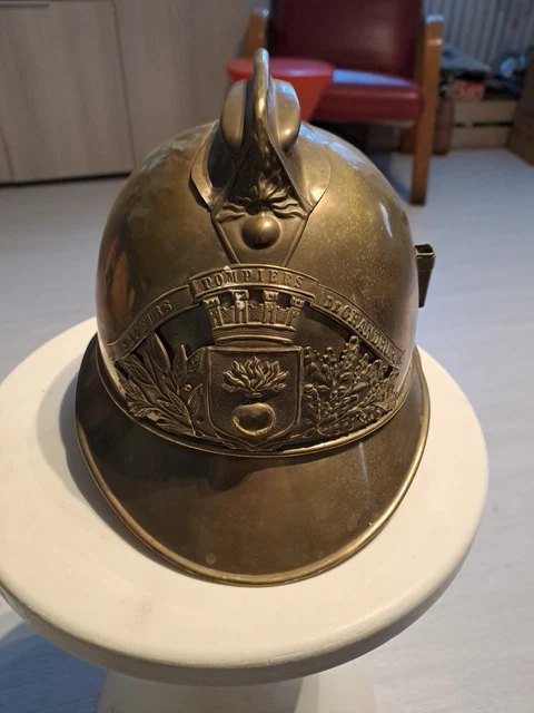CASQUE ANCIEN SAPEURS Pompiers Pompier De Grandrupt 88 Vosges Collection EUR 35,50 - PicClick FR