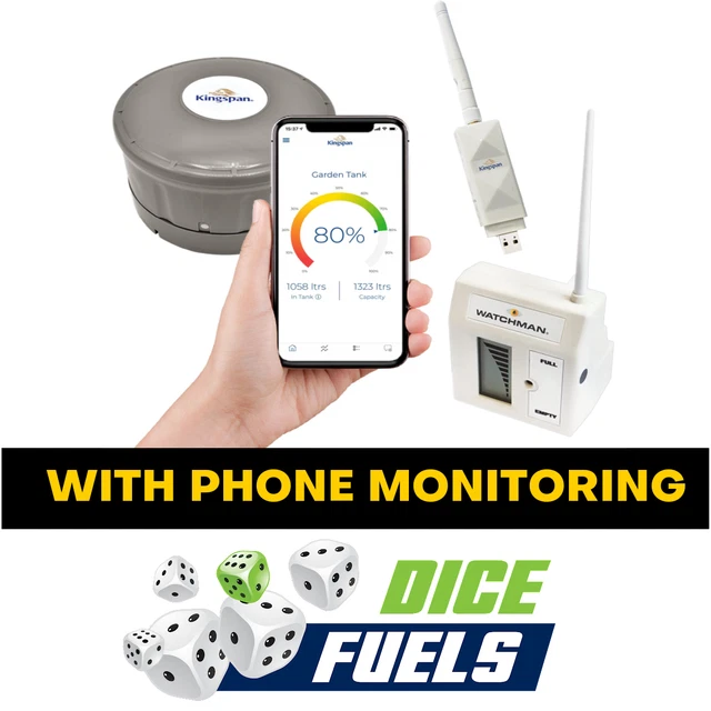 KINGSPAN WATCHMAN FUEL tank monitor ADVANCED SENSiT Smart Wi-Fi £129.95 ...