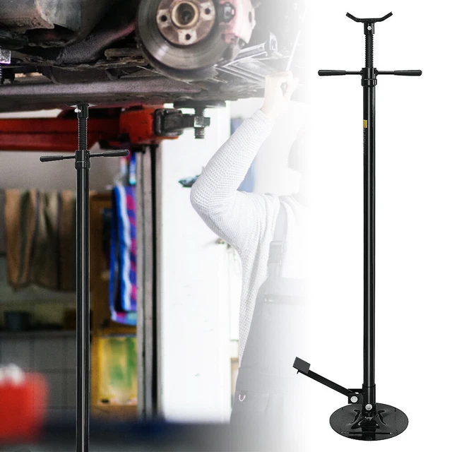 TELESCOPIC GARAGE VERTICAL Transmission Gearbox Jack Engine Hoist ...