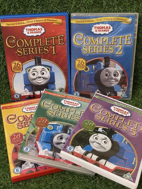 THOMAS THE TANK Engine And Friends Complete Series 1-5 DVD 1 2 3 4 5 £ ...