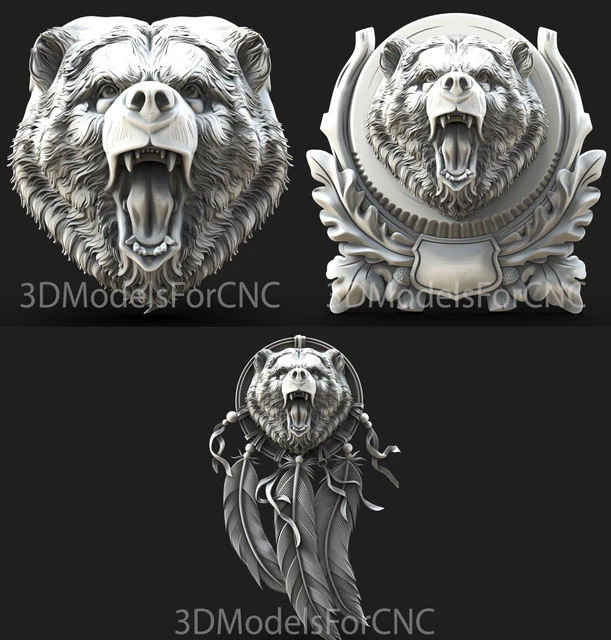 3D MODEL STL File for CNC Router Laser & 3D Printer Virgin Mary 1 Pack ...