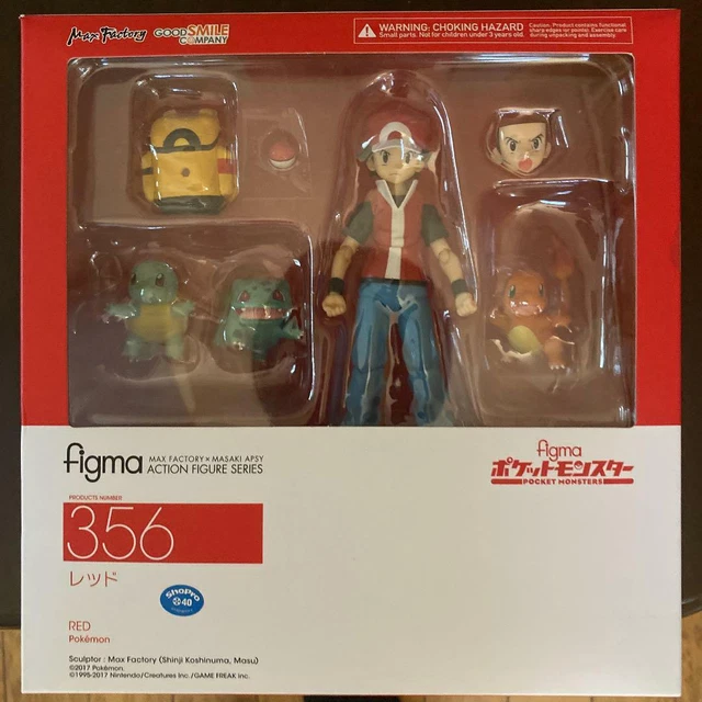 ACTION FIGURE FIGMA Pokémon Rosso Squirtle Charmander Bulbasaur #1481 EUR 390,46 - PicClick IT