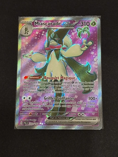 CARTE POKÉMON MIASCARADE Ex FA 231/193 EV2 Evolutions a Paldea Fr Neuve ...