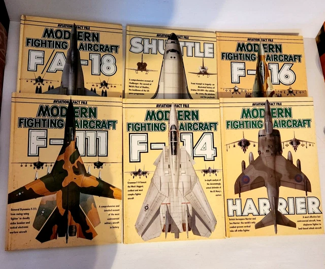 MODERN FIGHTING AIRCRAFT Aviation Fact File F-14 F-111 F-16 F-18 ...