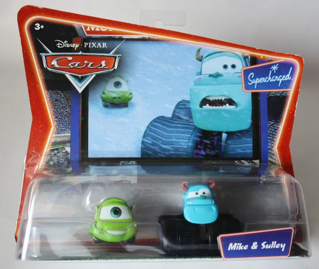 DISNEY PIXAR CARS Monsters Supercharged Movie Moments Mike & Sulley ...