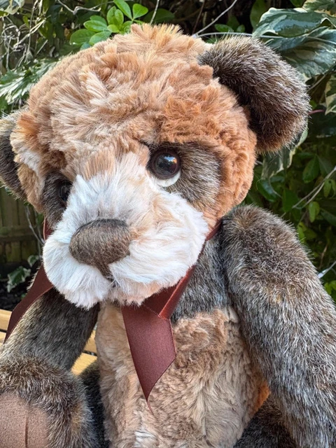 CHARLIE BEARS WISHES Plush Teddy Bear Isabelle Lee CB161699 Brown Bow £ ...