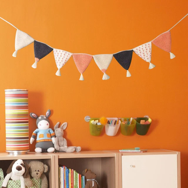 DRAPEAUX DE FANION Triangle Décoration Pour Table Principale EUR 11,98 ...