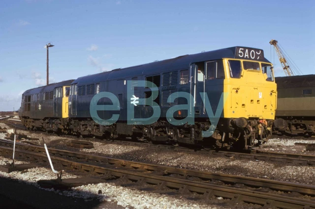 35MM RAILWAY SLIDE of Class 31 31259 @ Reading depot Copyright to Buyer ...