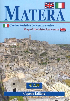 MATERA. TOURIST MAP of historic centre-Cards Lady du Centre... £2.57 ...