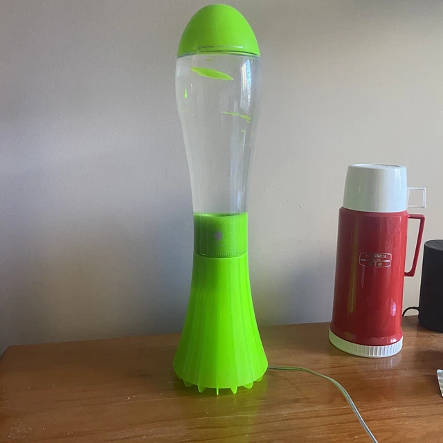 MATHMOS FLUIDIUM ROSS Lovegrove Lava Lamp Green With Heat Shield £300. ...
