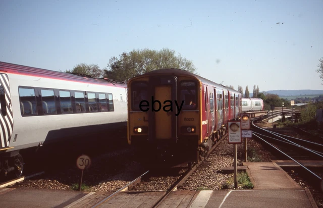35MM RAILWAY SLIDE - DMU Class 150. 150233 @ Exeter £2.99 - PicClick UK