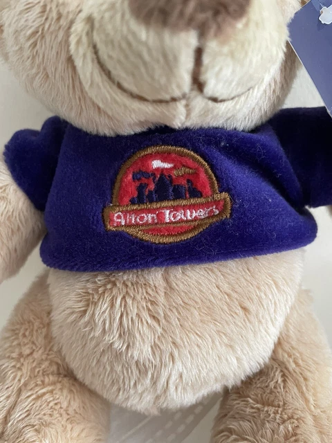 VINTAGE ALTON TOWERS Teddy Bear - Official Merchandise - 2001 with tag ...