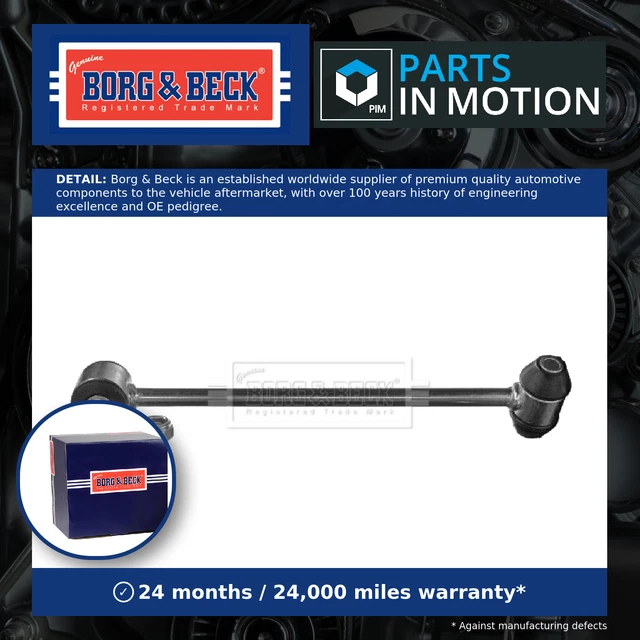 ANTI ROLL BAR Link Rear Outer, Left BDL7084 Borg & Beck Stabiliser Drop ...