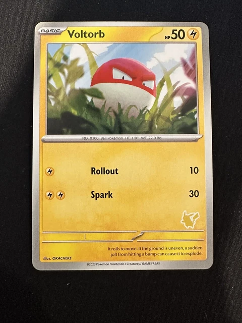 POKÉMON TCG VOLTORB Card My First Battle Pikachu Deck English EUR 2,14 ...