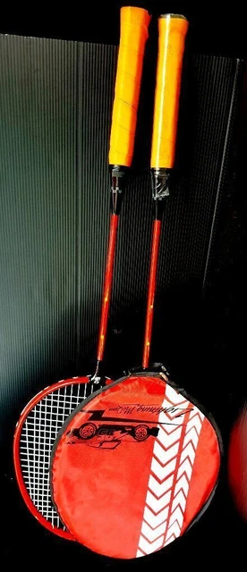 ORIGINAL VINTAGE DISNEY LIGHTNING McQUEEN Pixar Junior BADMINTON ...