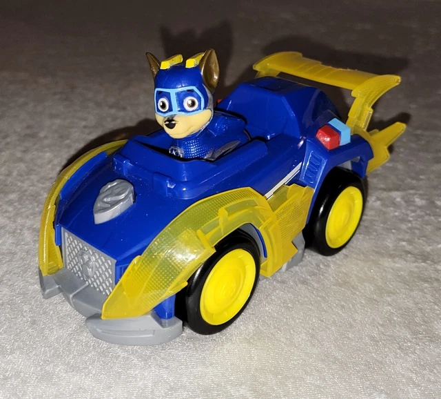 PAW PATROL MIGHTY Pups Super Paws Chase Pup et véhicule de luxe avec ...