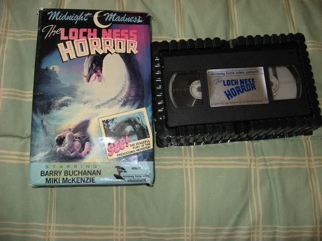 THE LOCH NESS horror /vhs/barry buchanan/monterey big box £68.90 ...