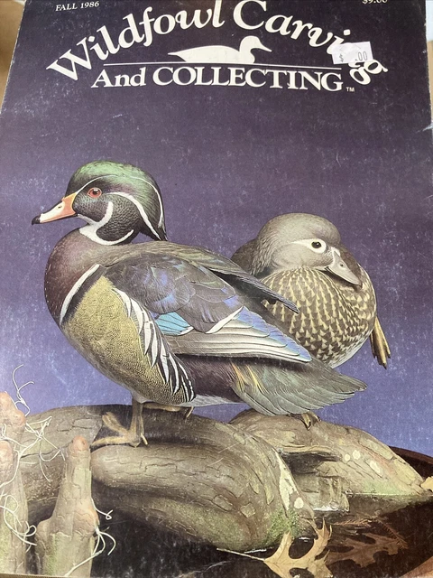 WILDFOWL CARVING AND Collecting Magazine - Fall 1986 £2.96 - PicClick UK