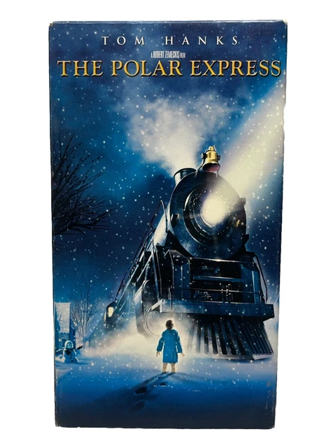 THE POLAR EXPRESS VHS 2005 Tom Hanks Christmas Movie Film Train Van ...