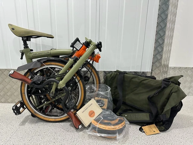 6 SPEED LIMITED Edition Brompton Explore folding bike £4,990.00 ...