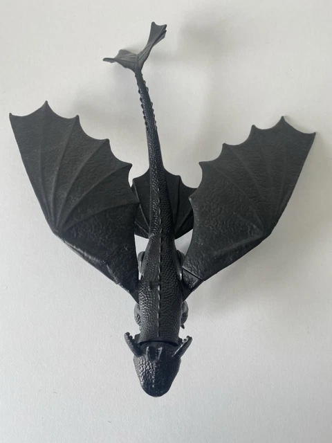 SPIN MASTER HOW to Train Your Dragon RARE Toothless 2013 Wild Nightfury ...