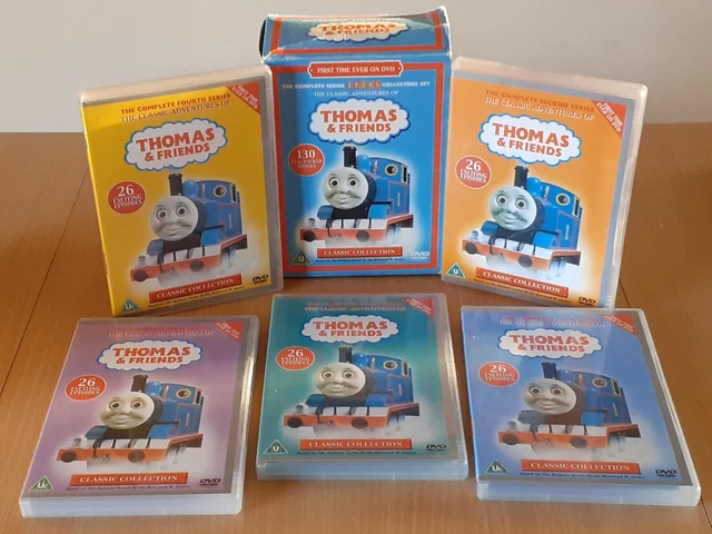 THOMAS AND FRIENDS Classic Collection Complete Series 1-5 DVD Boxset ...