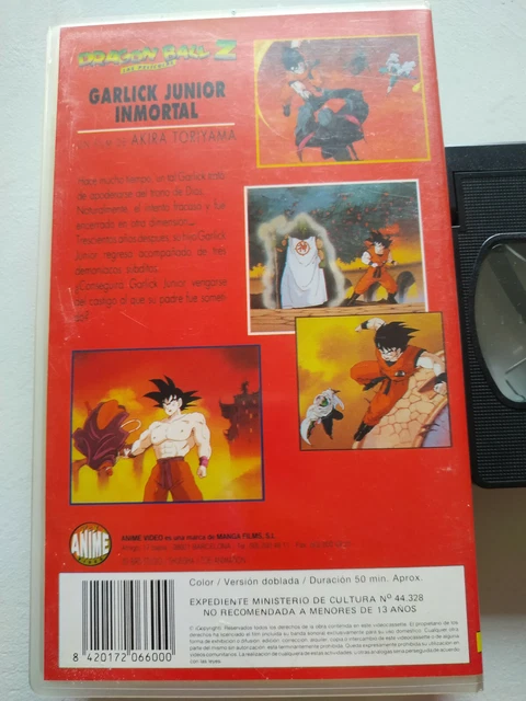 DRAGON BALL Z Garlick Junior Inmortal Akira Toriyama Pelicula VHS ...