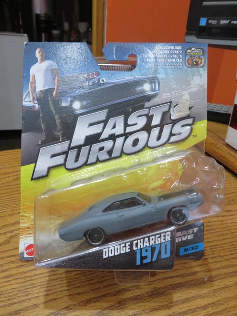 FAST & FURIOUS 1970 Dodge Charger -MATTEL-FAST FIVE-9 OF 32-NEW IN ...