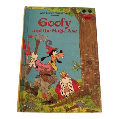VINTAGE WALT DISNEY’S Goofy and the Magic Axe 1982 Book Club Edition £9 ...