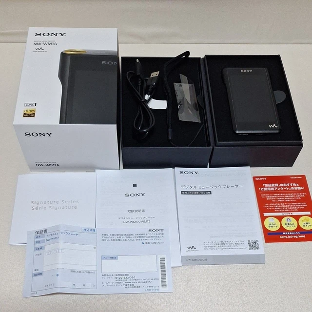 SONY WALKMAN NW-WM1A Digital Audio Player with Original Box and ...