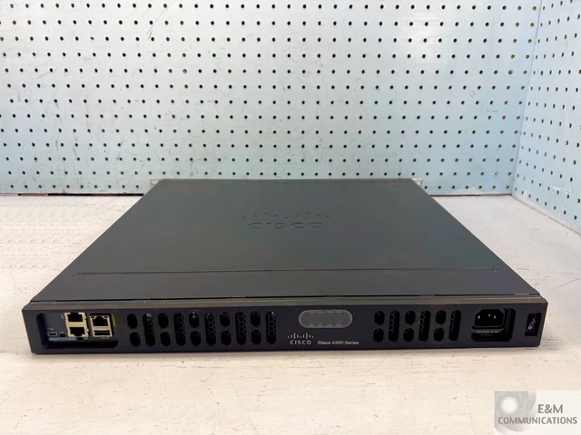 ISR4331/K9 CISCO INTEGRATED Services Router With Ucs-E140S-M2/K9 Srv ...
