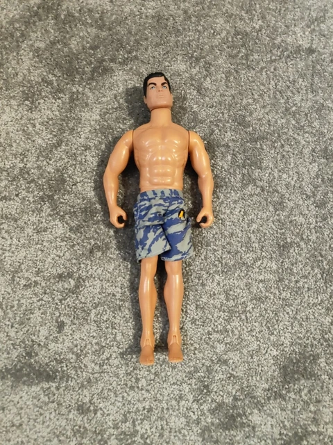 VINTAGE 1996 HASBRO Action Man extreme climberwith scar/tattoo (Rare) £ ...