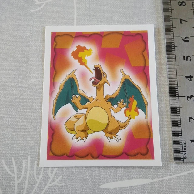 TOPPS POKEMON NINTENDO 1999 Merlin sticker # 6 Dracaufeu / Charizard ...