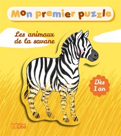 MON PREMIER PUZZLE: Les animaux de la savane - Des 1 an, Raphaelle ...