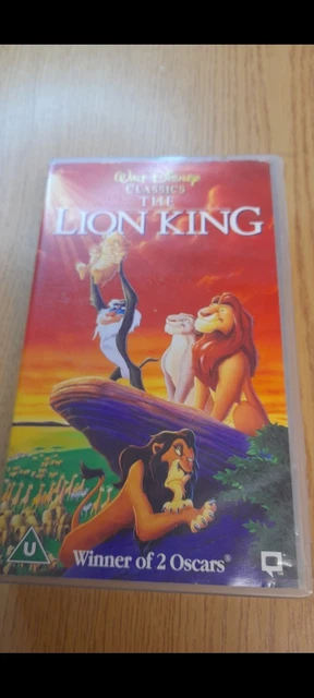 THE LION KING Walt Disney VHS Tape £4.07 - PicClick UK