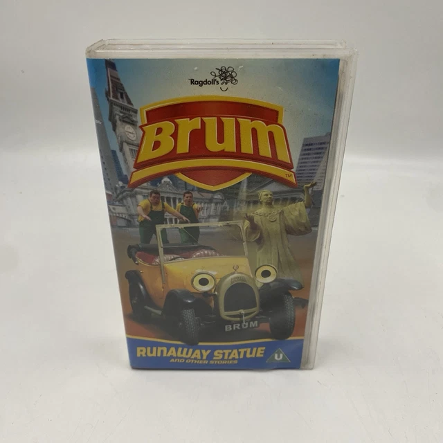 BRUM - RUNAWAY Statue - VHS VIDEO TAPE - Cult Classic £11.95 - PicClick UK