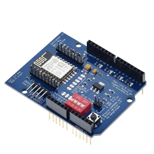 UNO R3 ESP8266 Web Sever serial WiFi expansion board shiled ESP-12E for ...