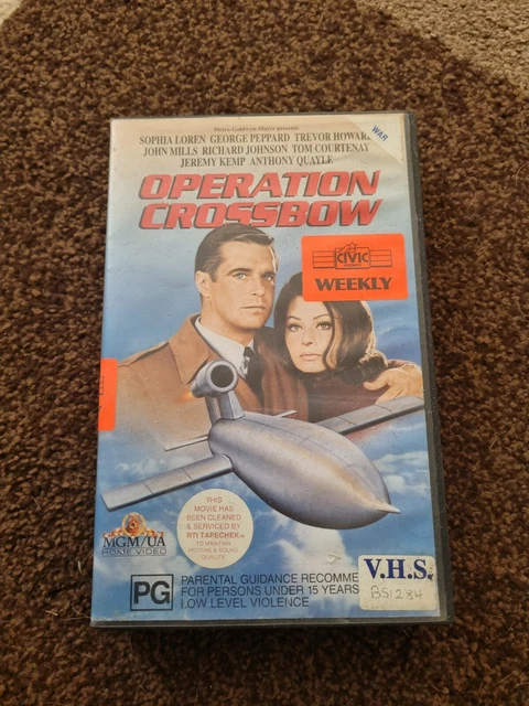 OPERATION CROSSBOW - VHS $20.00 - PicClick AU