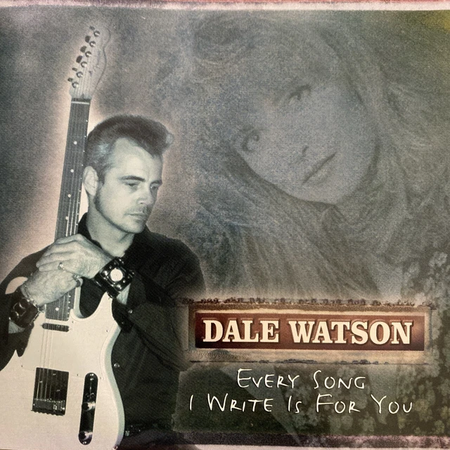 DALE WATSON - Every Song I Write Is For You CD Shock Oz Press 2001 N ...