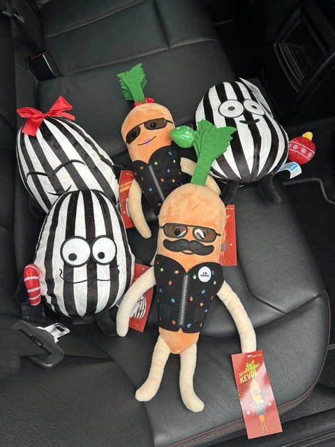 ALDI KEVIN KATIE The Carrot Plush Toy Set Xmas 2024 Humbugs Christmas ...