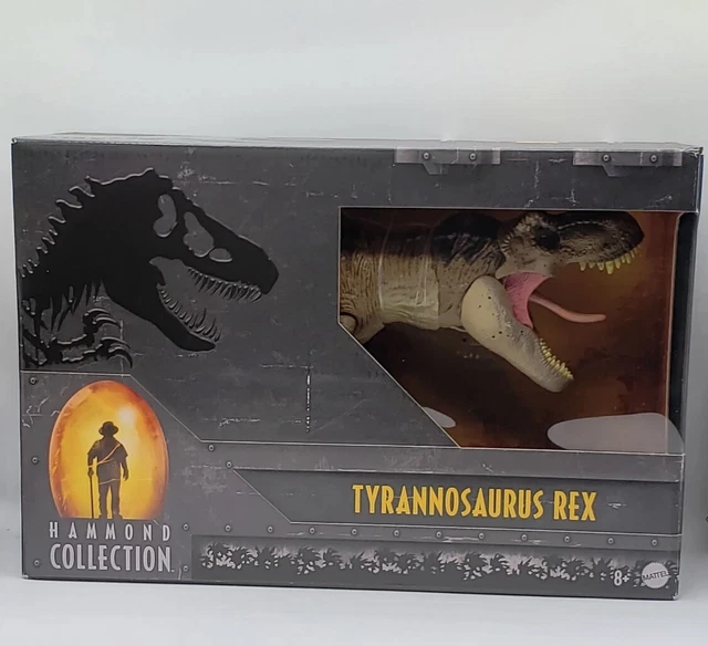 JURASSIC WORLD HAMMOND Collection Tyrannosaurus Rex T-Rex Dino en main ...