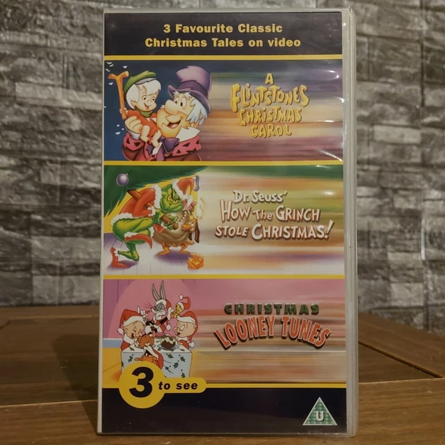 A FLINTSTONES CHRISTMAS Carol + How The Grinch Stole Christmas Looney ...