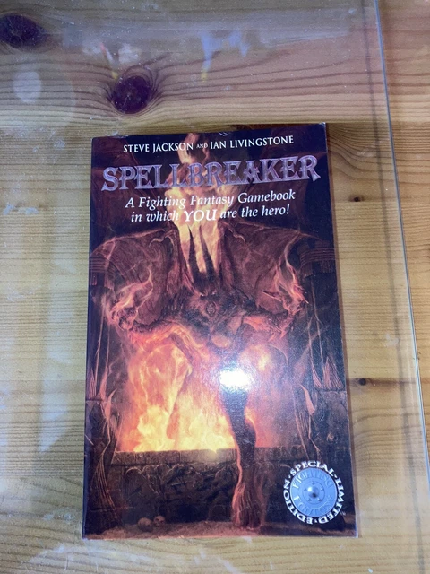 SPELLBREAKER ***VGC SPECIAL EDITION!*** Fighting Fantasy Wizard Steve ...