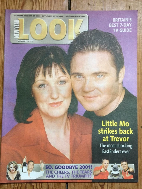 THE LOOK MAGAZINE 29/12/2001 Kacey Ainsworth Kenneth Branagh Lynda ...