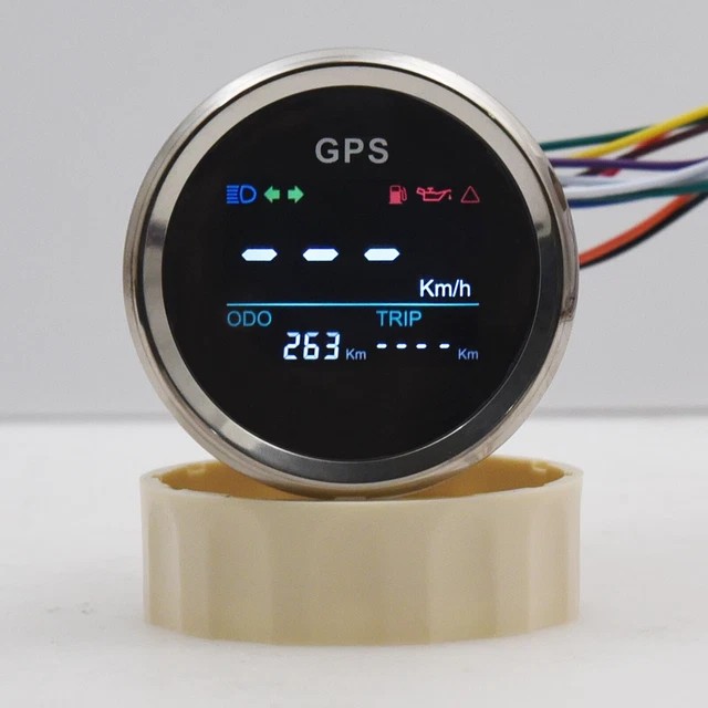 52MM DIGITAL GPS Speedometer Odometer Gauge For Car Boat Truck ...