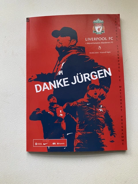 LIVERPOOL V WOLVES Program 19th May 2024 In Mint Condition £15.00 ...