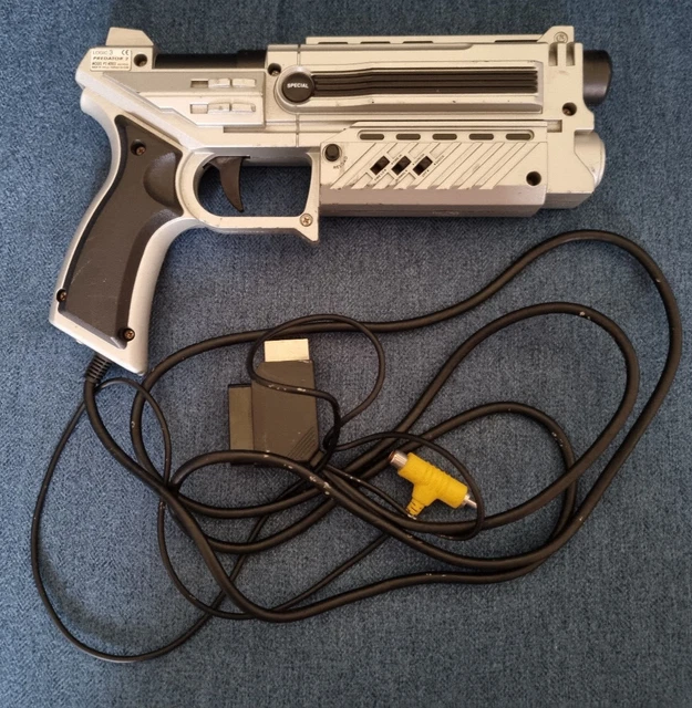 SONY PLAYSTATION 1 and Sega Saturn Logic3 Predator 2 Light Gun £14.99 ...
