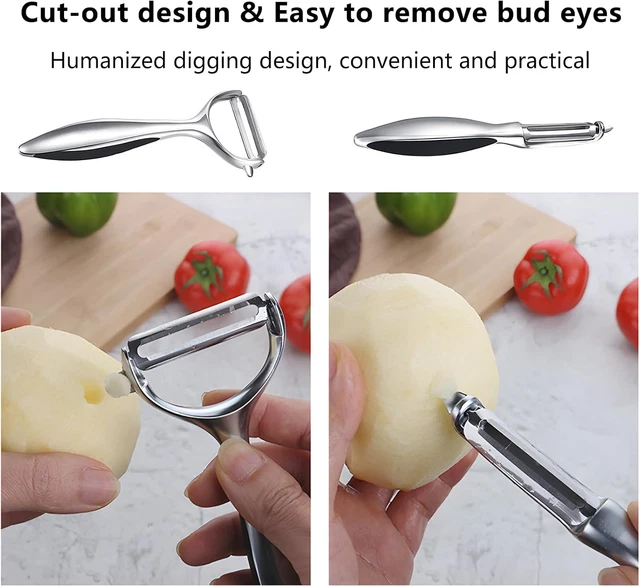 VEGETABLE PEELER SWIVEL Potato Peelers, Multifunction Peeler Set, Sharp ...