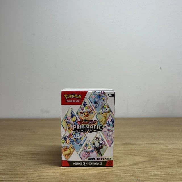 POKÉMON TCG SCARLET & Violet Prismatic Evolutions Booster Bundle (NEW ...